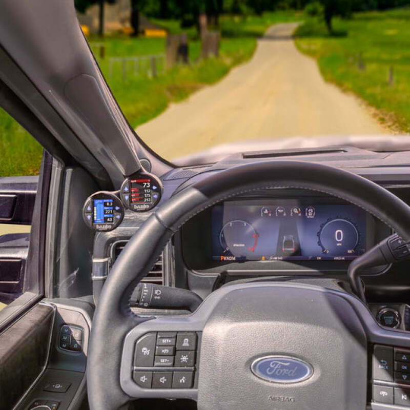 Banks Gauge Pod Kit 2023-2024 Ford F250-450 & 2021-24 F150 iDash Steal ...